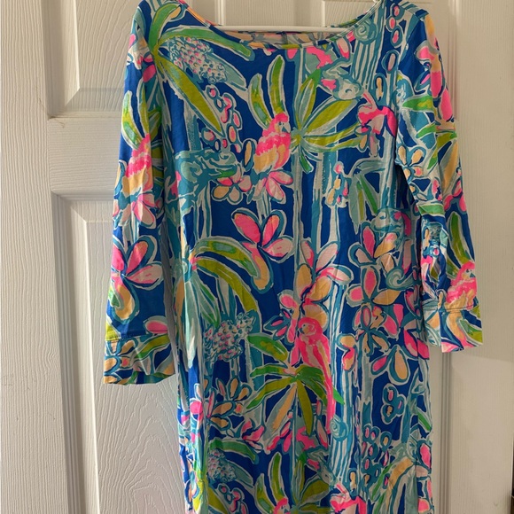 Lilly Pulitzer | Dresses | Lilly Pulitzer Vibrant Floral Dress | Poshmark